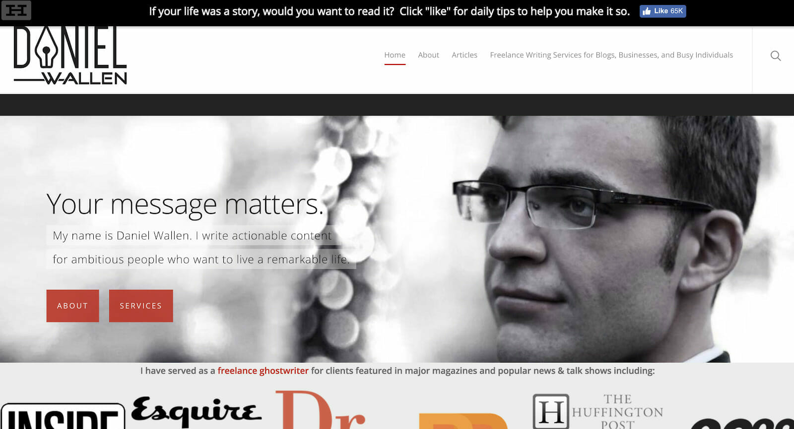  Personal Website Examples Using Html We ll Use The Tag short For 